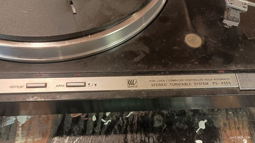 Sony PS-X55 Direct Drive Turntable with Shure cart. - Not sure of ...