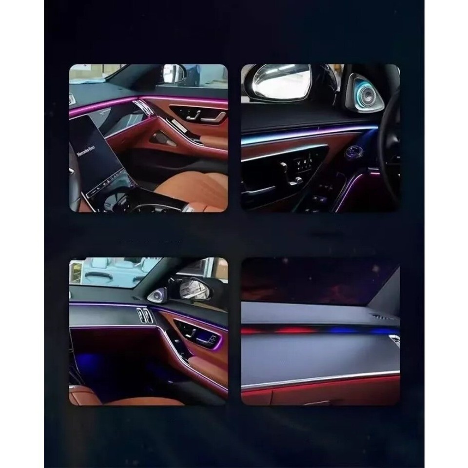 64 Color LED Active Ambient Light Kit For Mercedes Benz S Class W223 ...