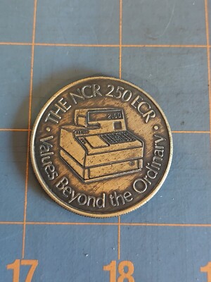 Vintage National Cash Register Promo Token Coin 1972 Mexico City CPC ...