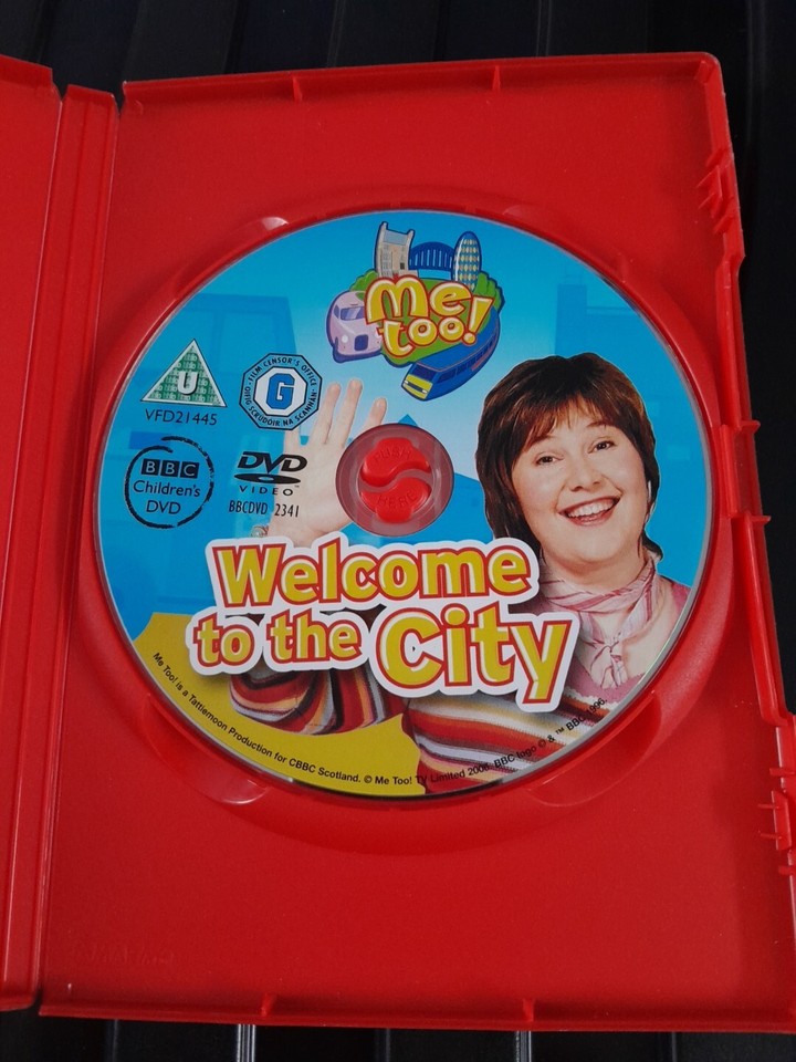 Cbeebies BBC Me Too Welcome To The City dvd vgc very rare discontinued ...