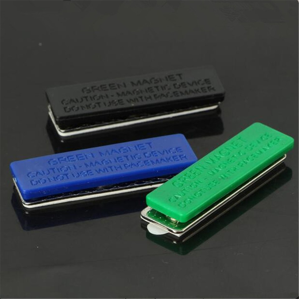 Strong Magnetic Badge Name Tag Holder Badge Pins Attachment 2/3 Magnets ...