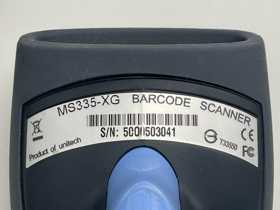 Mixed Lot 5 Unitech 1 Metrologic Barcode Scanners with 6 USB and 4 ...