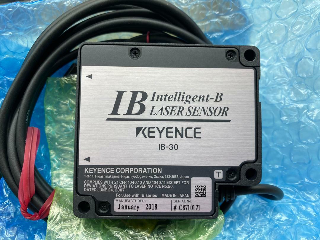 KEYENCE IB-30 LASER THRU BEAM SENSOR 660 NM CLASS 1 LASER PRODUCT | eBay