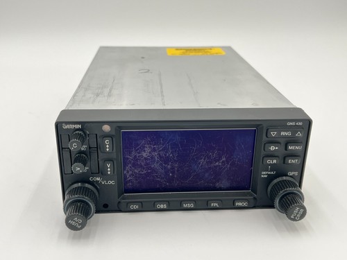 Garmin GNS-430W GPS/COM/NAV W/WAAS antenna (Used) S/N: 97135221 | eBay