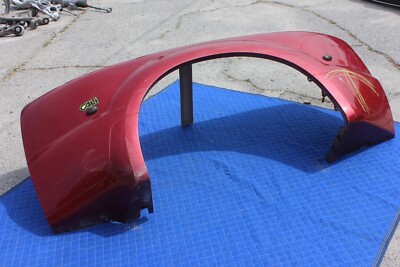99-10 FORD F350 F450 F550 REAR DUALLY FENDER GENUINE FACTORY OEM RED ...