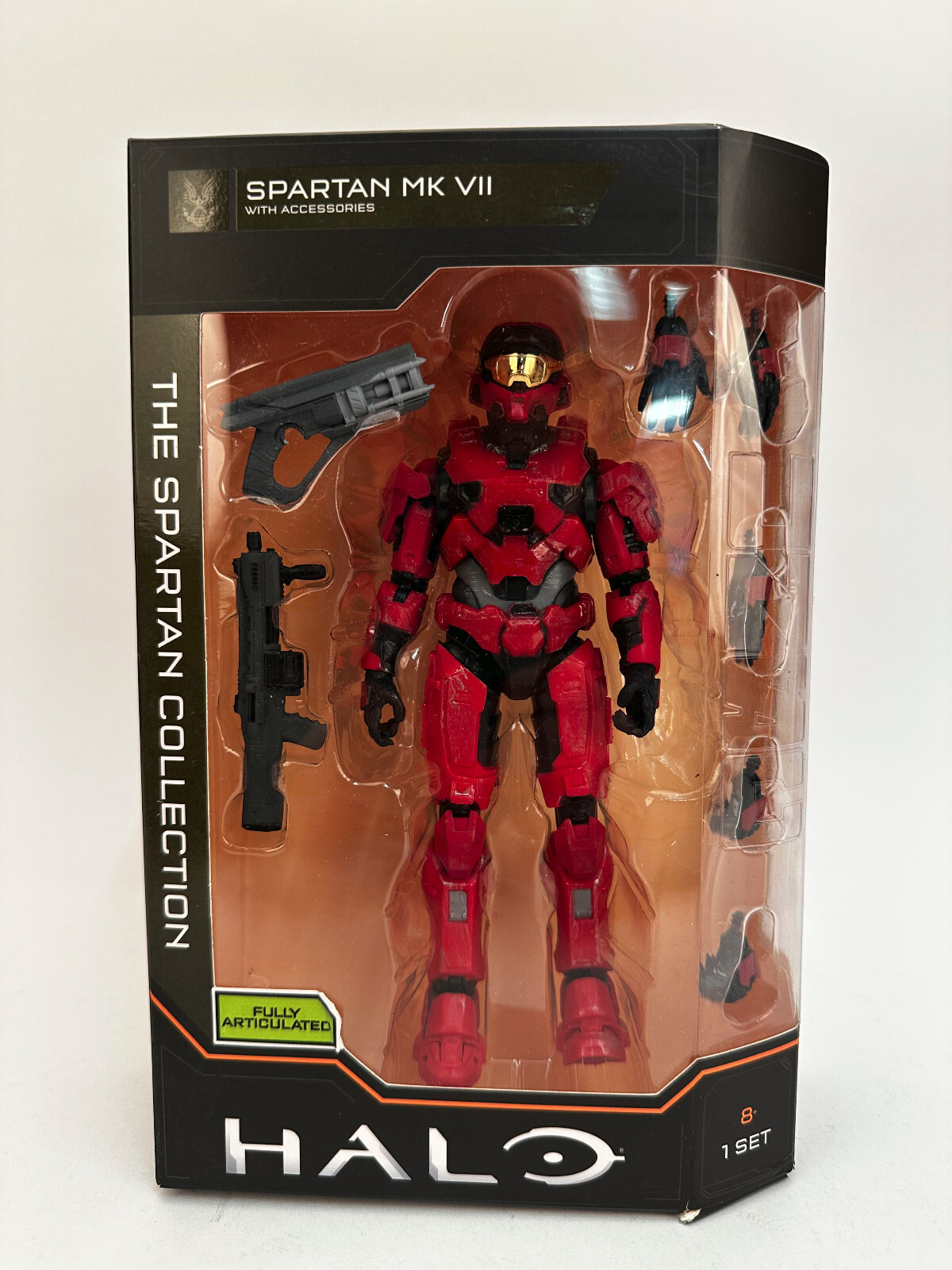 HALO 6.5" The Spartan Collection Spartan MK VII w/Accessories Action ...