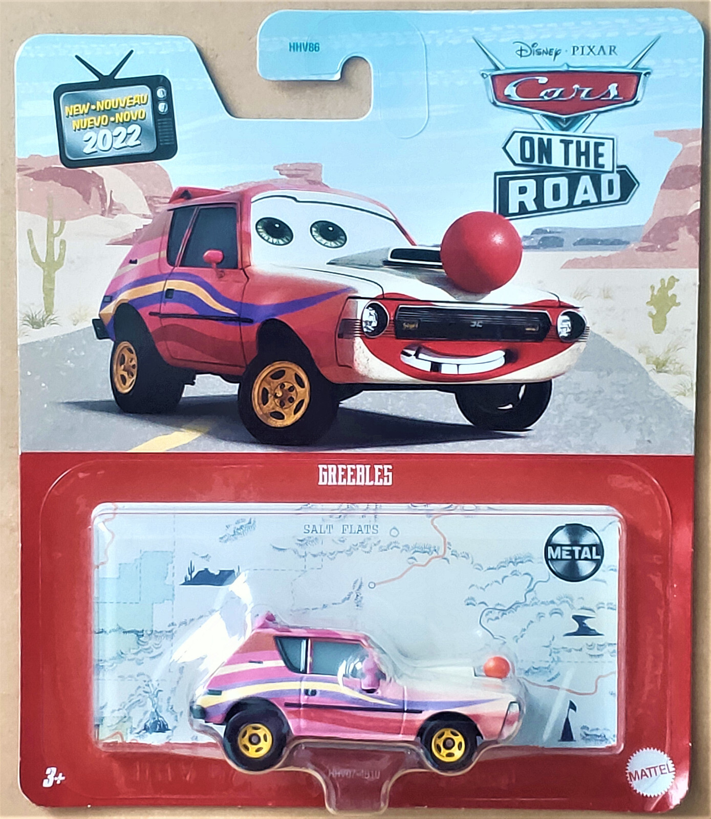 DISNEY PIXAR CARS GREEBLES STUNT CIRCUS CLOWN ON THE ROAD 2022 METAL ...