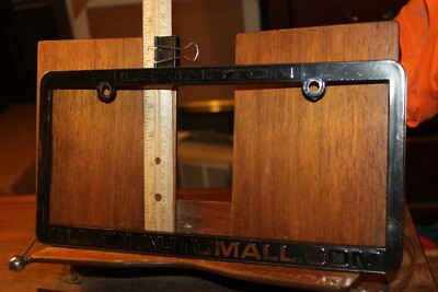 Dealership License Plate Frame Plastic Lexington Glenn Automotive Mall ...