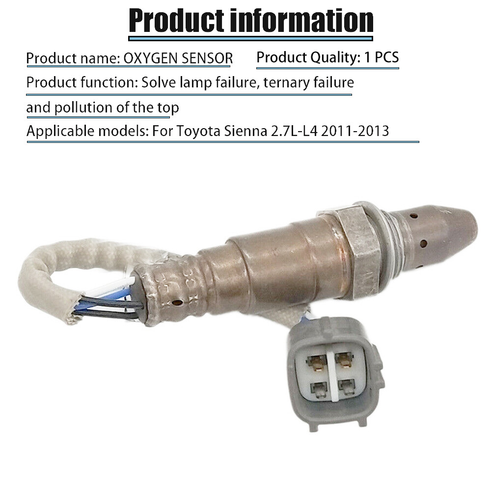 New Oxygen 02 Sensor Front 89467-45030 For 11-14 Toyota Sienna 2.7L-L4 ...