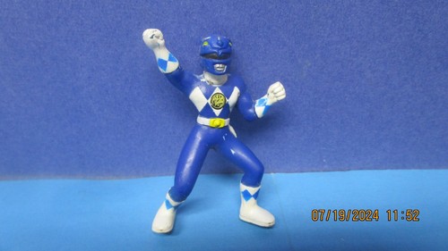 1994 MIghty Morphin Power Rangers Blue Ranger Tm And Saban 2 1/2" | eBay.de