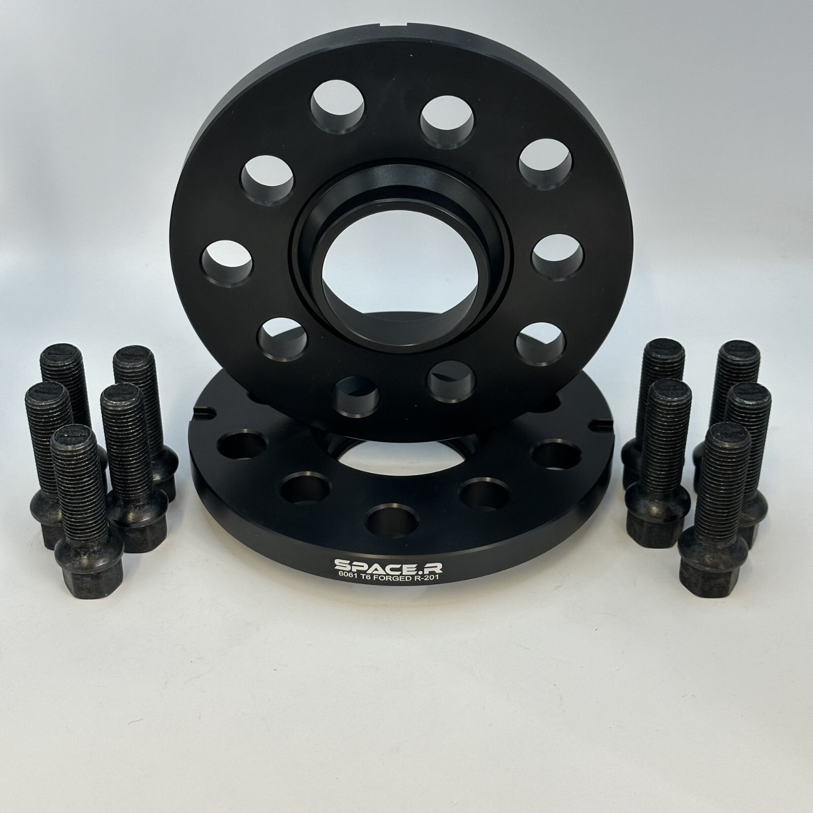 BMW 2 X 15MM BLACK HUBCENTRIC ALLOY WHEEL SPACERS FIT BMW F10 F11 F12 ...