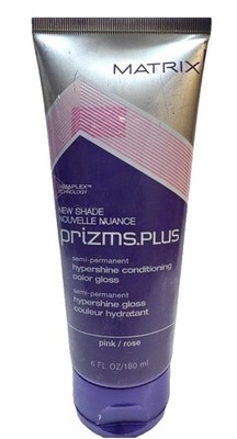 matrix prizms plus pink/rose semi permanent hypershine color gloss 6oz ...