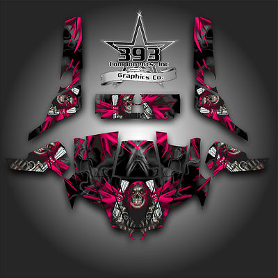 CAN-AM COMMANDER 800R 800XT 1000XT 1000X GRAPHICS DECAL KIT UNLEASHED ...