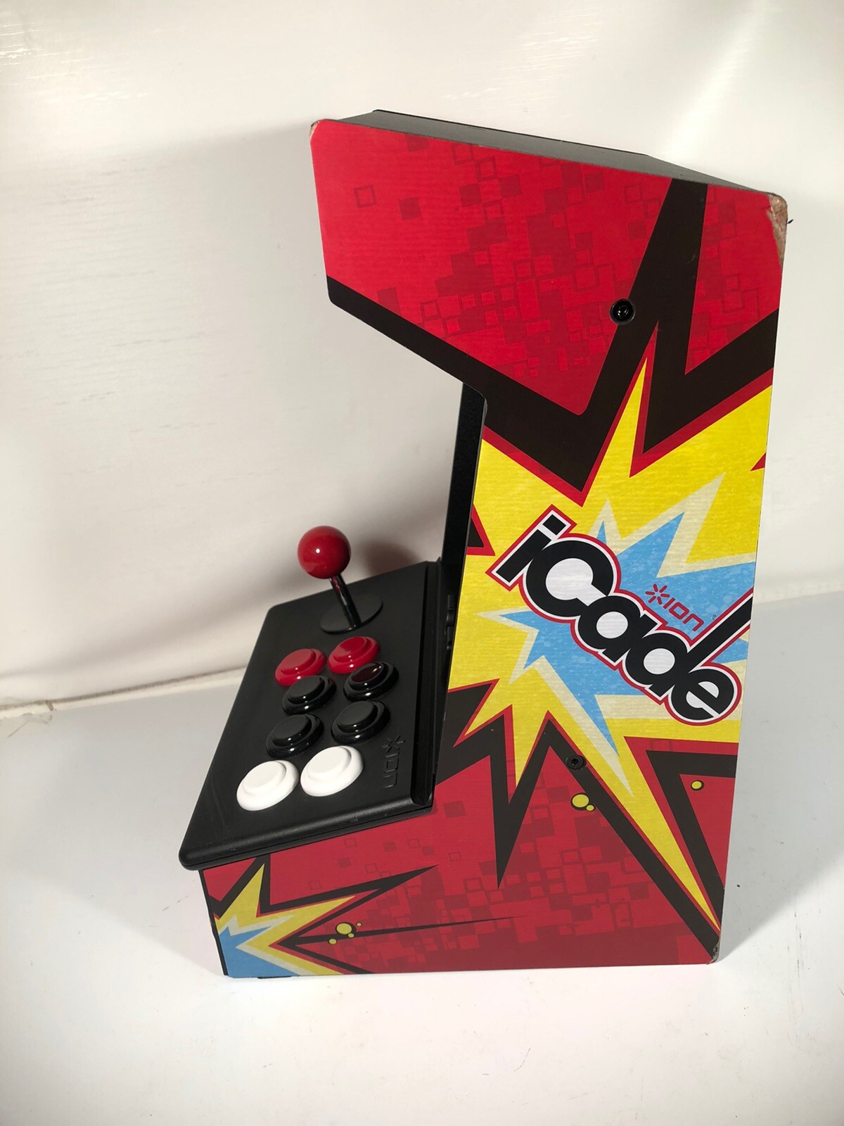 Ion Icade Bluetooth Arcade Cabinet IPad Tablet Joystick Game Play | eBay