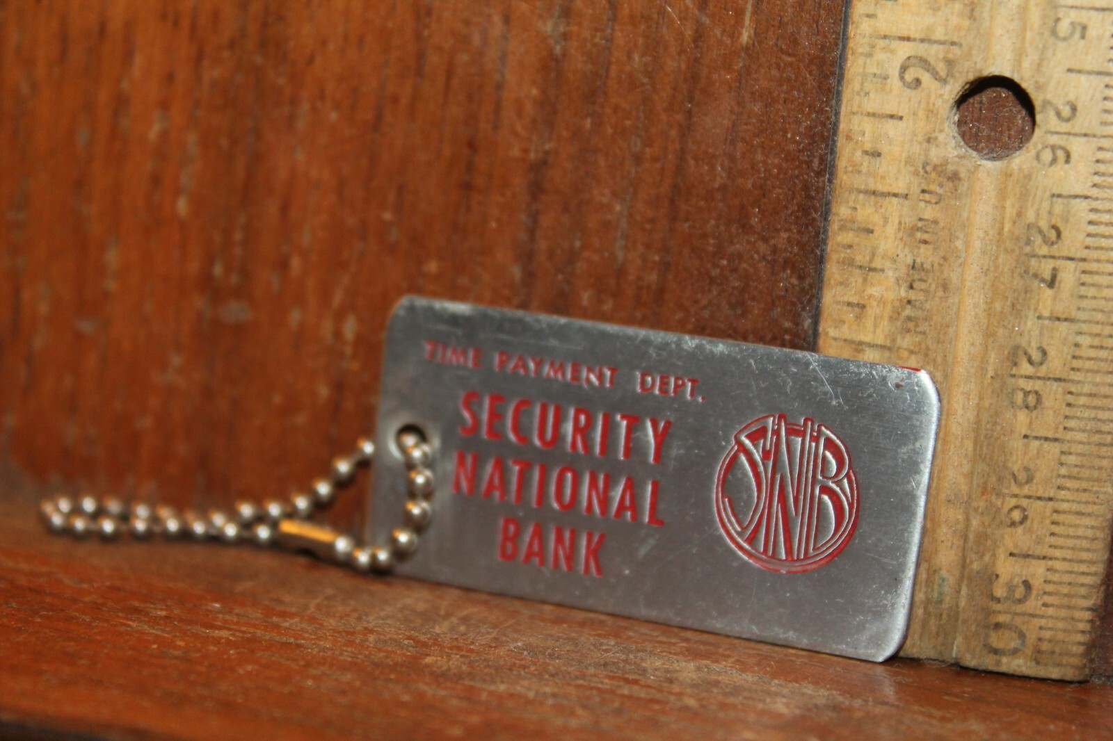 Vintage 1960's Key Chain Fob Security National Bank Sioux City | eBay