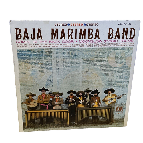 Baja Marimba Band (Vinyl, 1964) A&M SP-10 Good+ LP Record Album | eBay