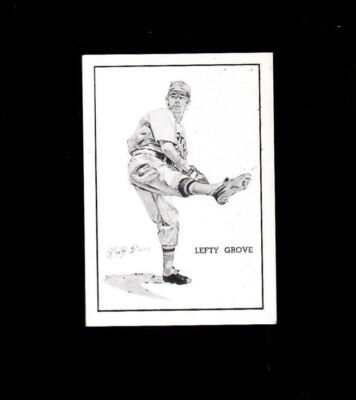 1950-56 Callahan Hall of Fame LEFTY GROVE . | eBay