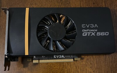 EVGA GTX 560 Exclusive Superclocked 2GB GDDR5 Graphics Card 2x DVI ...