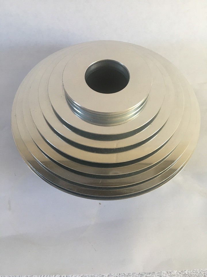 Avedis Baghsarian Saturn Satellite Vase Anodized Aluminum Disks ...