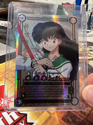 InuYasha TCG Card (Kagome) Timeless Champion Promo/Subset Holo | eBay