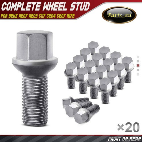 20x Wheel Stud Bolt for Mercedes Benz W163 W169 W204 W211 W245 X164 ...