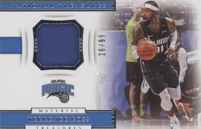 2018-19 Panini National Treasures - Material Treasures Terrence Ross # ...