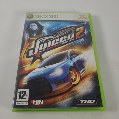 Juiced 2 Hot Import Nights Xbox 360 Video Game Manual PAL 4005209095563 | eBay