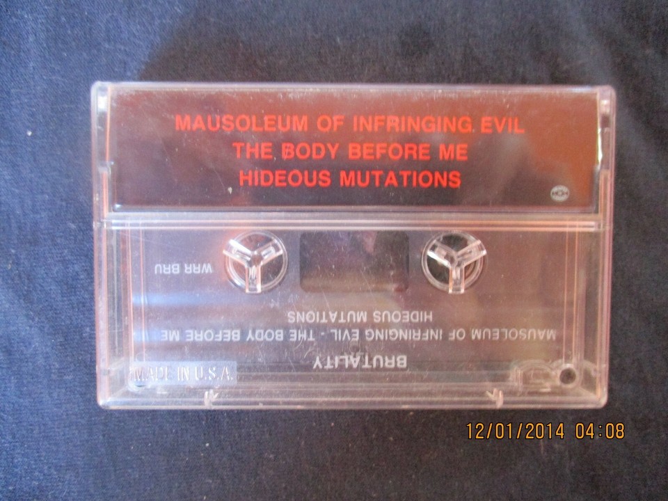 original brutality metamorphosis demo wild rags 1991 | eBay