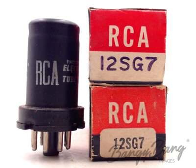2 RCA 12SG7/VT-209/CV694/12К4 Audio Frequency Amp. Pentode- Bangybang ...