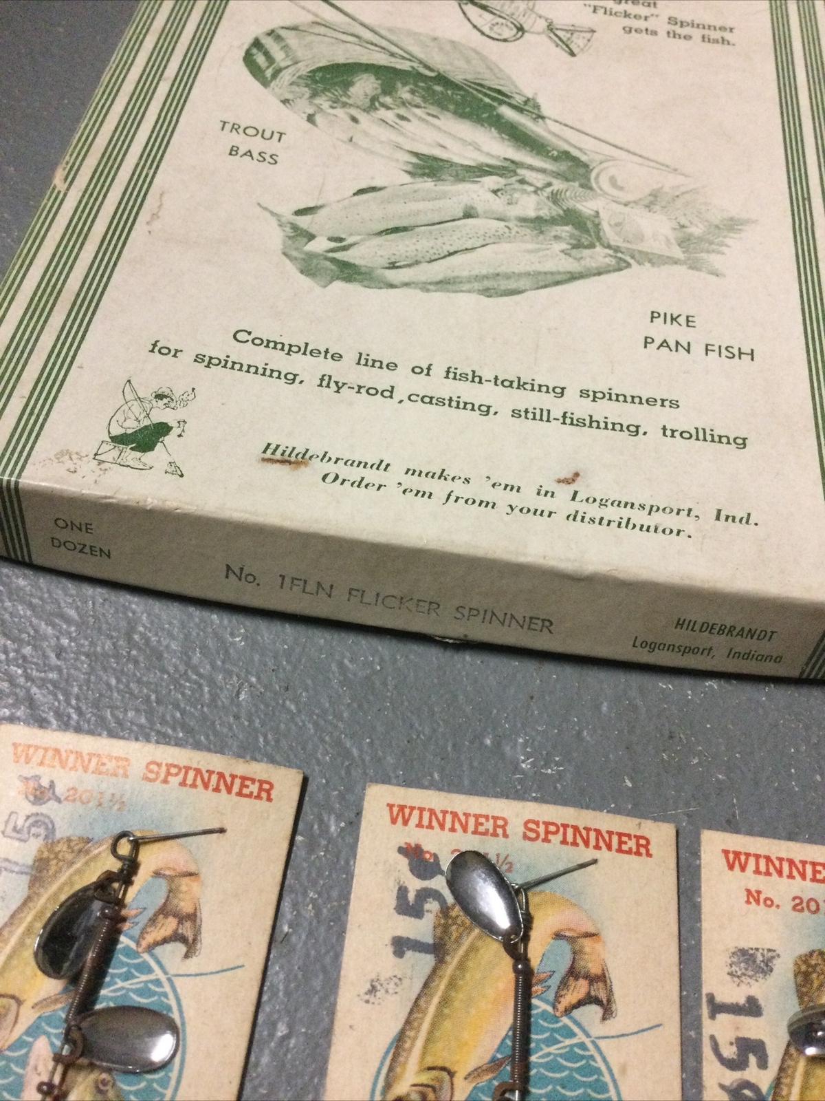 Vintage 1 Dozen Hildebrandt Spinners NOS In Original Master Pack Box | eBay