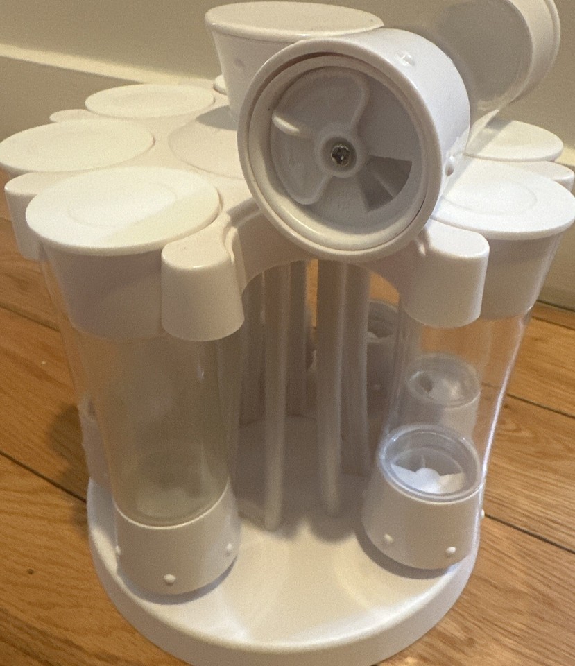 Spice Carousel Container Organizer Spinning Spice Rack (8) Plastic ...