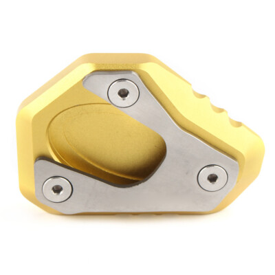 1 Pcs Gold CNC Side Stand Kickstand Foot Plate Pad for Kawasaki Z1000 ...