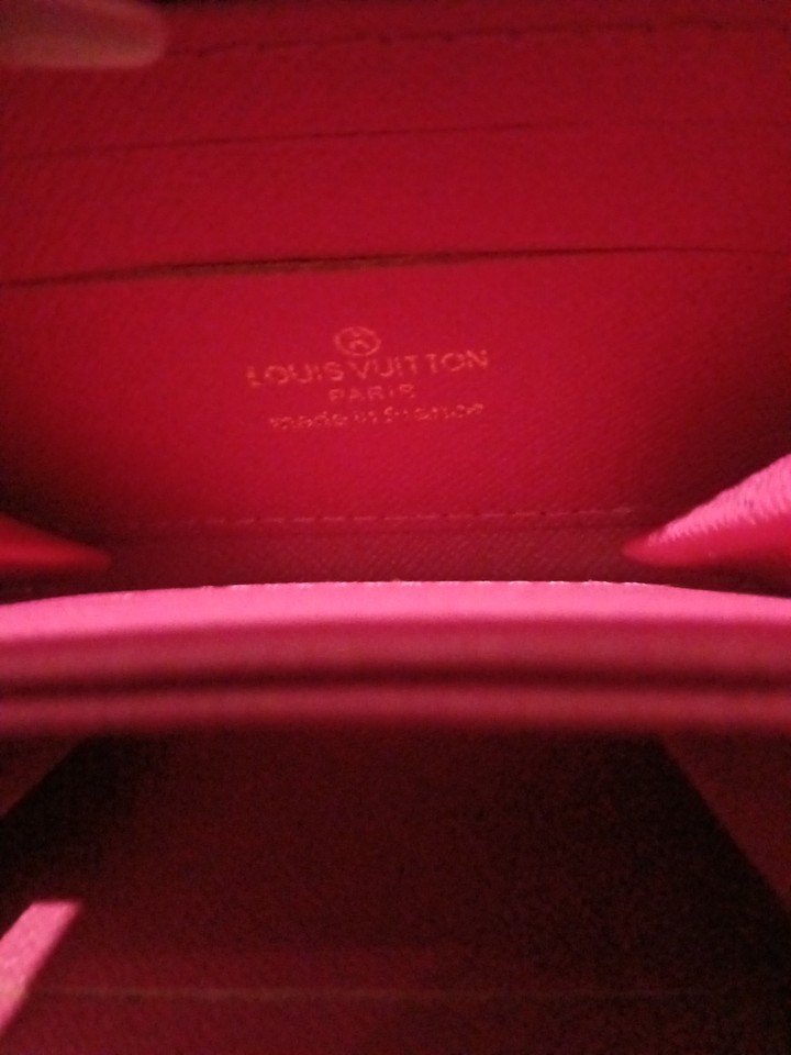 Louis Vuitton Women's Brown Multicolor Logo Wallet, Key & Card Holder ...