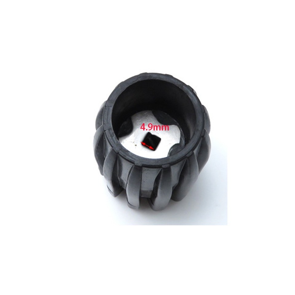 Ergonomic Scuba Tank Valve Knob with Rubber and Stainless Steel Design ...
