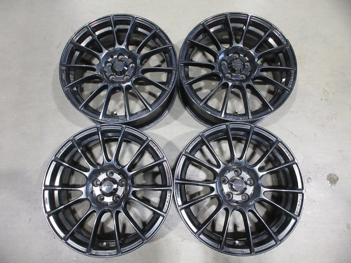 R07/10/04 17 Inch Aftermarket Aluminum Wheel / Weds Sports Sa-72R 7J 48 ...