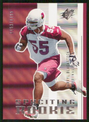 2005 SPx Spxciting Rookie Darryl Blackstock RC #134 Arizona Cardinals ...