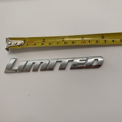 Genuine Toyota Highlander Front Door Limited Car Emblem OEM 75427-48020 ...