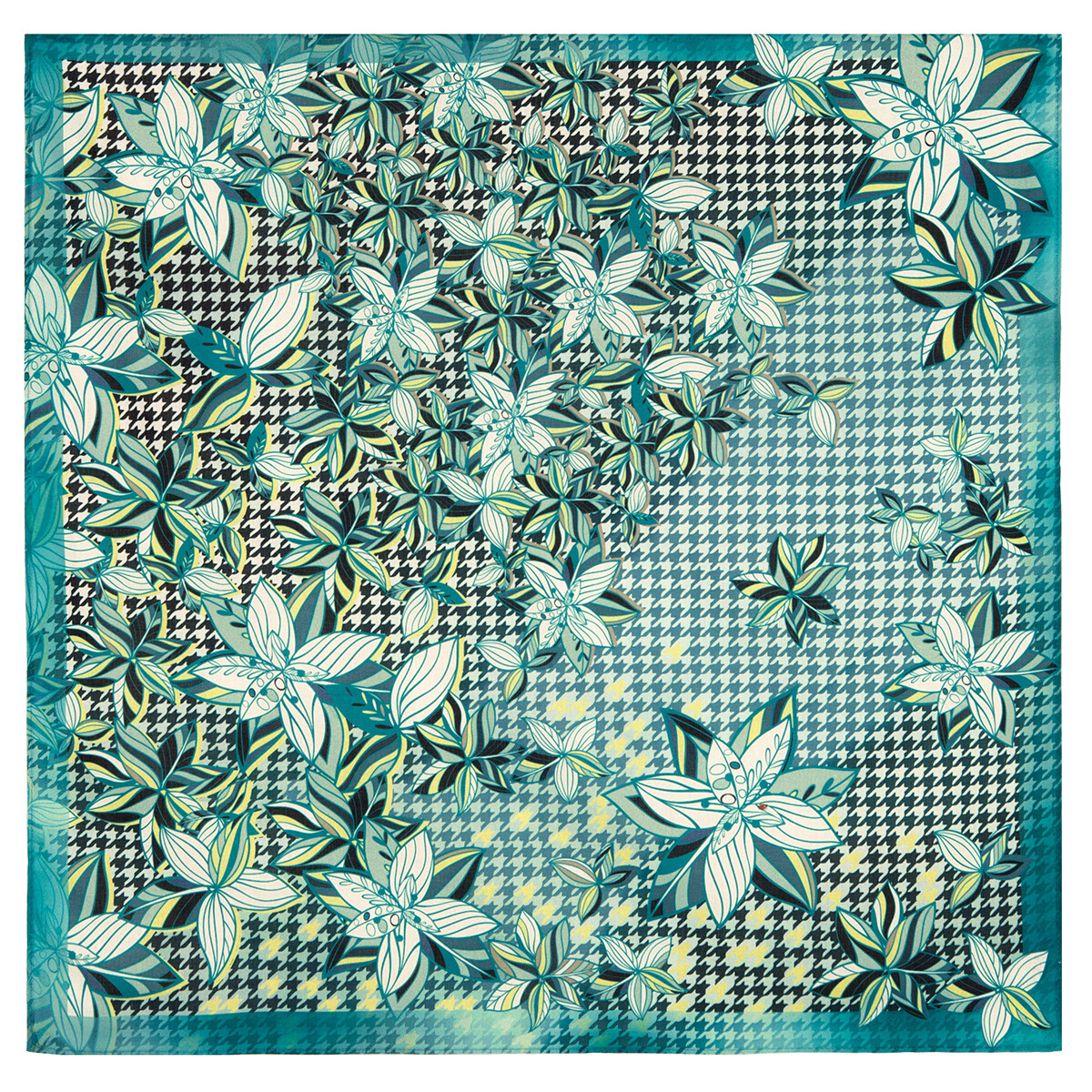 10300-12 Pavlovo Posad Russian 100% Pure Cotton kerchief twill scarf ...