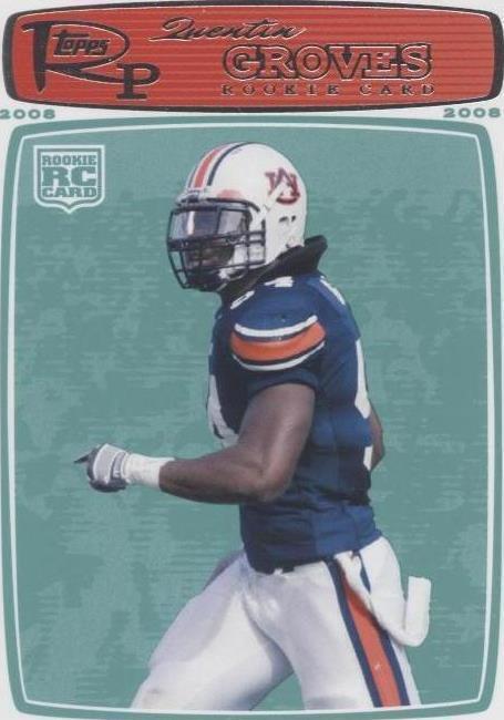 2008 Topps Rookie Progression - Quentin Groves #174 (RC) for sale ...