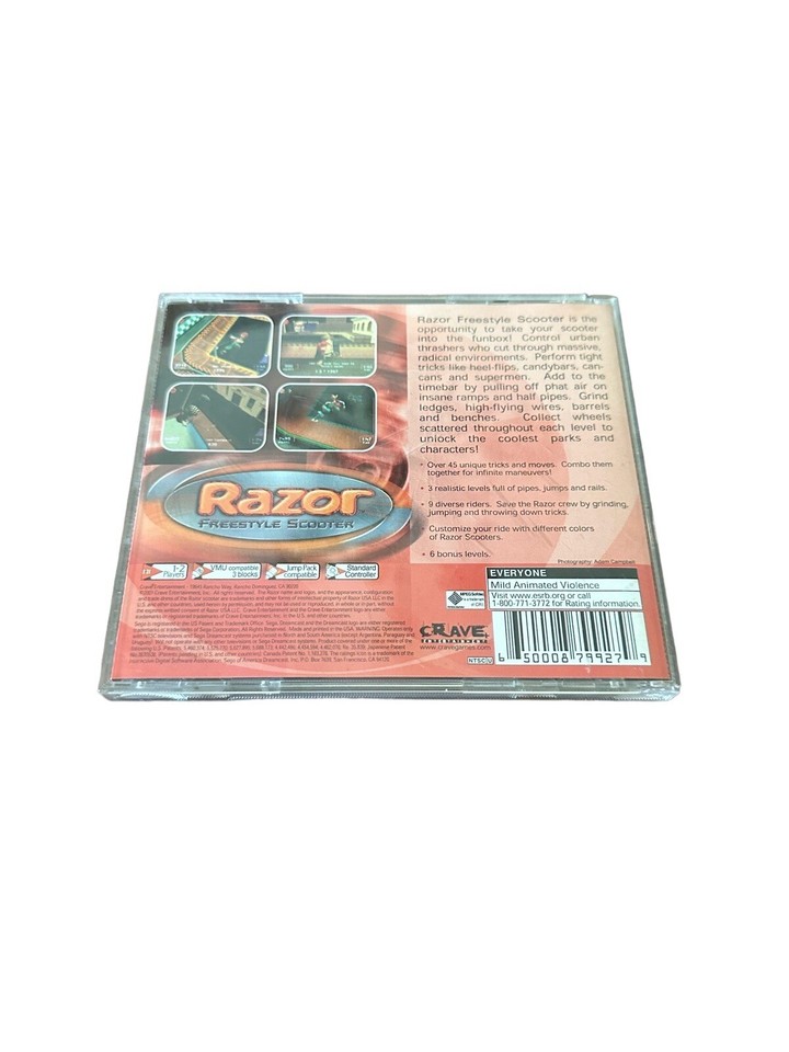 Razor Freestyle Scooter (Sega Dreamcast, 2001) 650008799279 | eBay