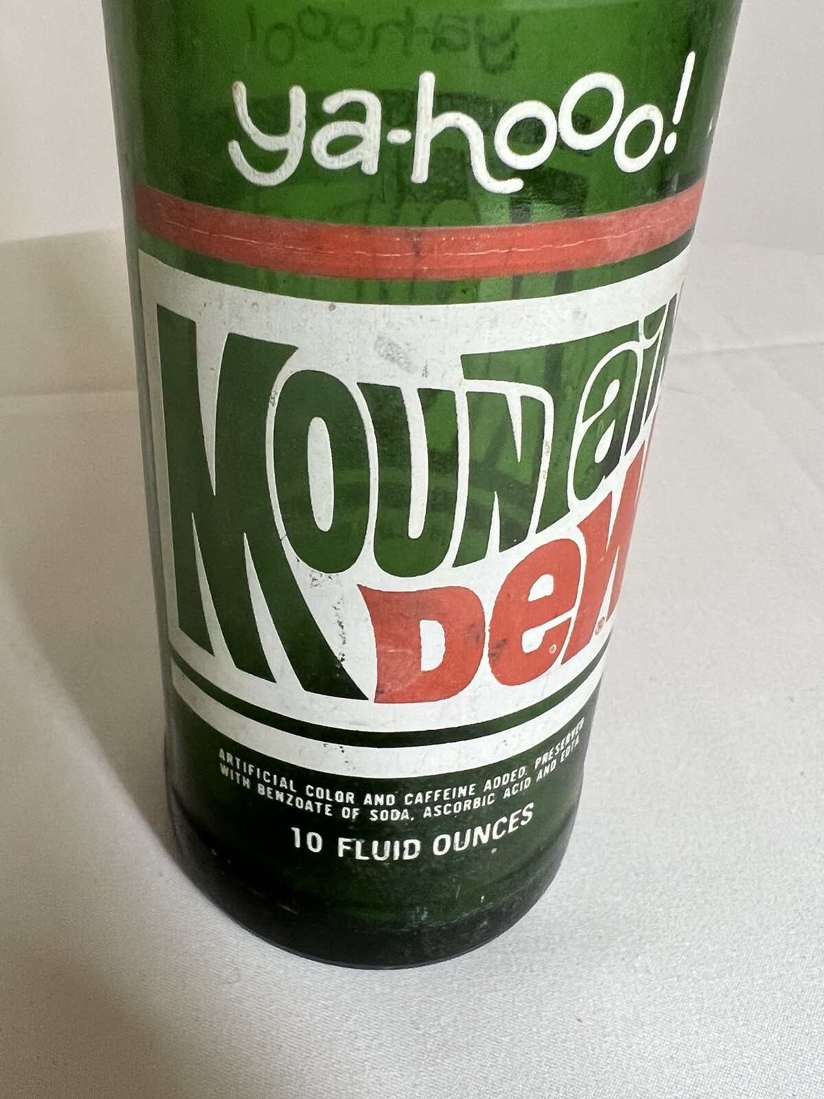 Vintage Mountain Dew Yahoo! 10 oz bottle Great condition | eBay