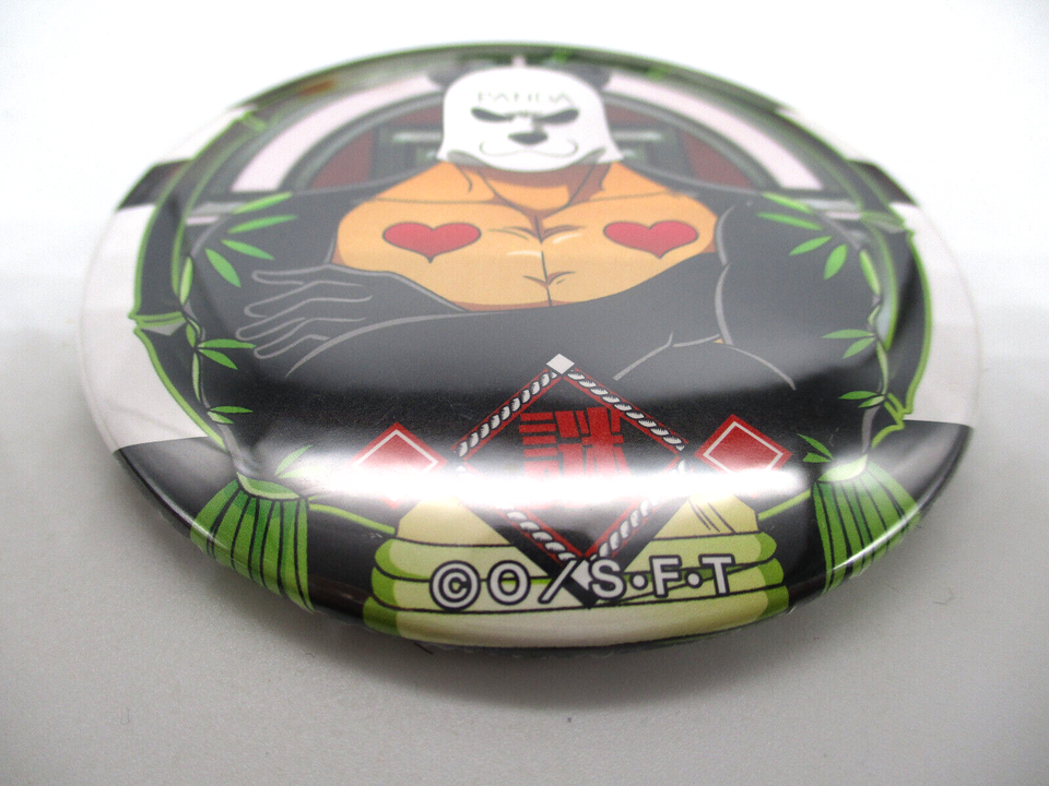 Pandaman Can Badge Button One Piece Mugiwara store Yakara WORLD 24 2022 ...
