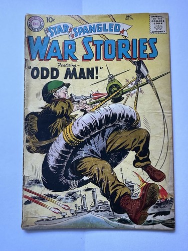 Star Spangled War Stories #76 Feat. Odd Man1958 - DC - Comic Book Good ...