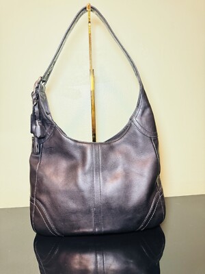 Coach Vintage Hamilton Hobo Luxury Leather Shoulder Handbag Purse ...