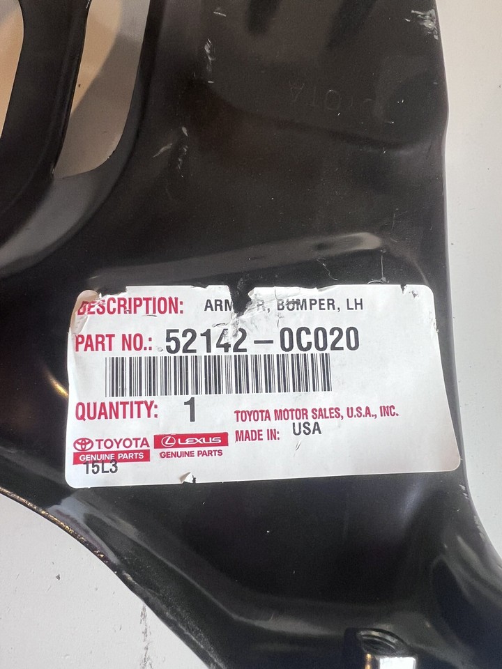 2013-2021 Toyota Tundra GENUINE 52142-0C020Arm, Front Bumper, LH | eBay