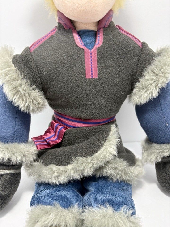 21" Kristoff Plush Authentic Disney Store Frozen Doll Stuffed Animal ...