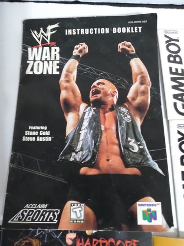 Vintage Lot of 8 Video Game Manuals - Instruction Booklets N64 PS1 ...