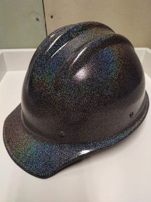 Original BULLARD 502 Fiberglass Hard Boiled HARD HAT IRONWORKER w ...