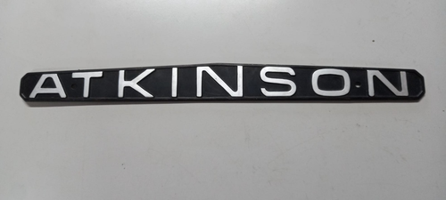 ATKINSON Lorry Truck Commercial Alloy Badge Emblem Sign Plate | eBay UK