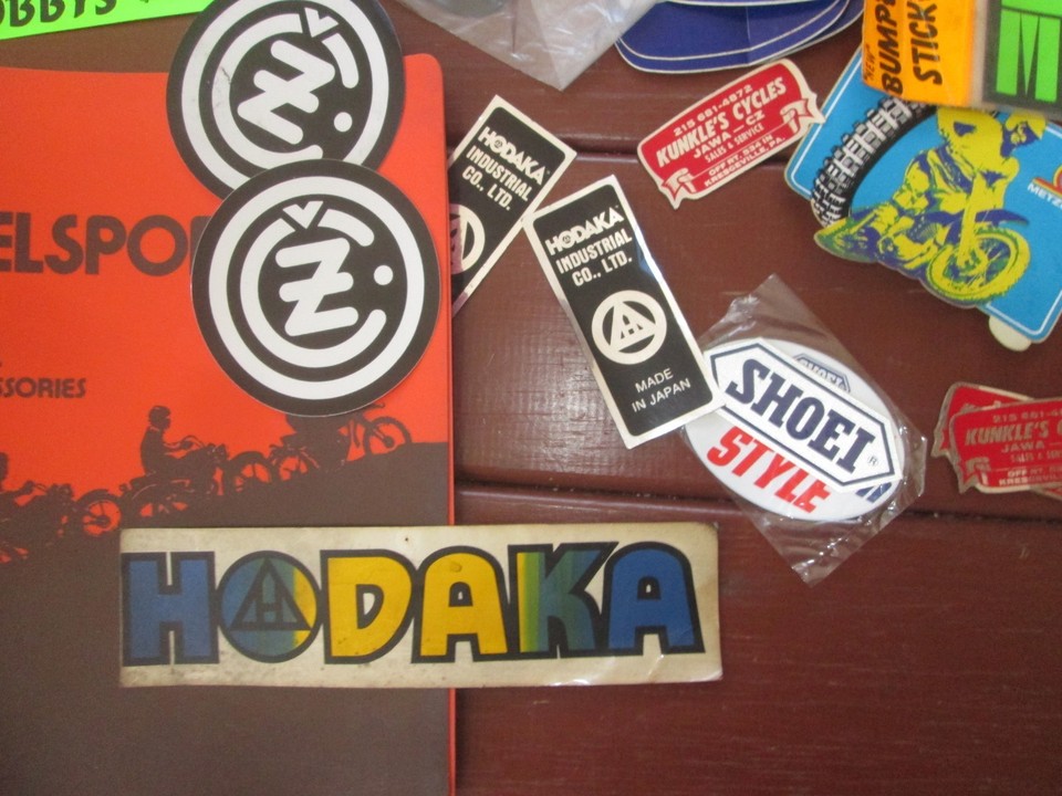 CZ, Hodaka Original Vintage 70's Racing Decal/Sticker MX Motocross ...